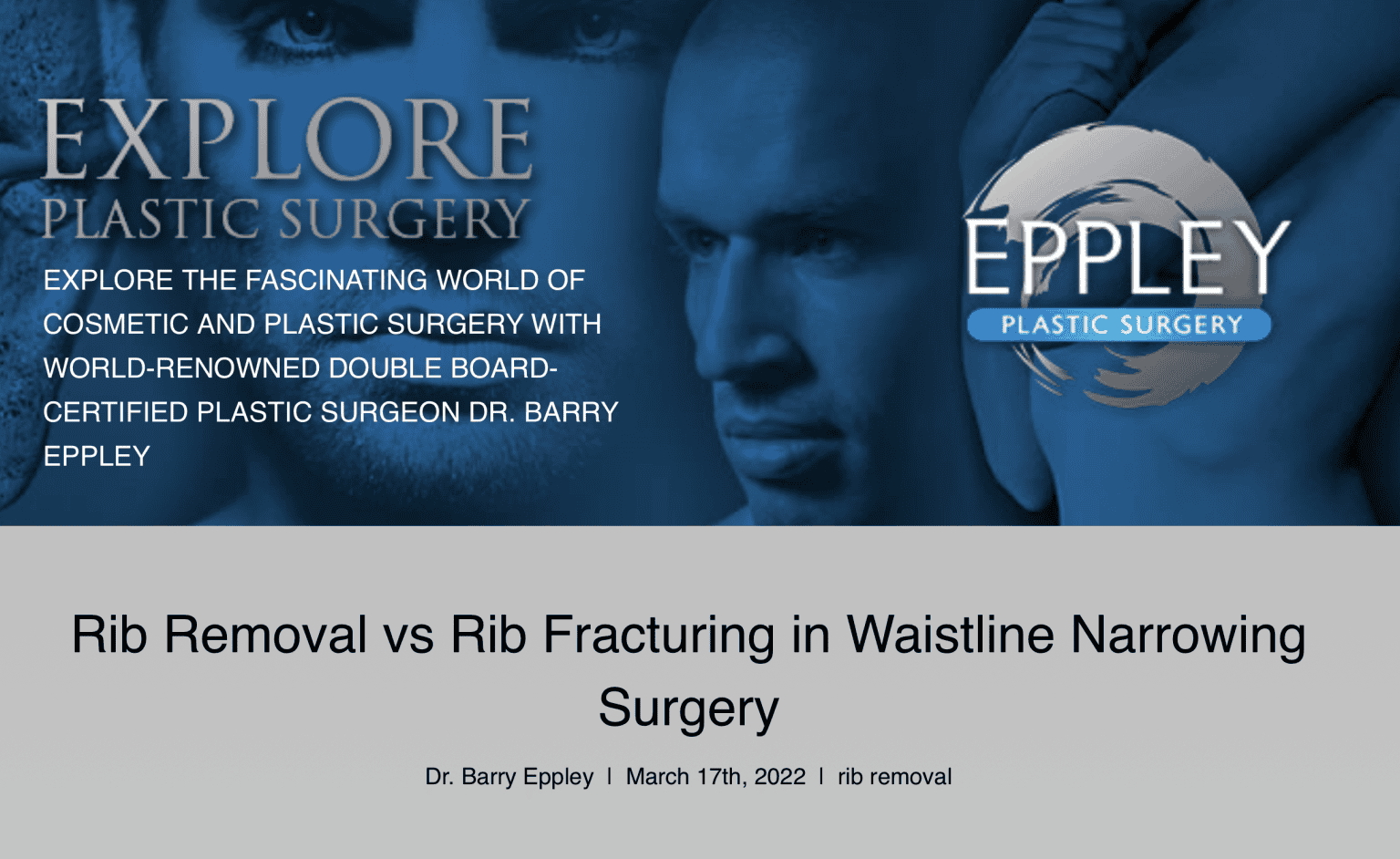Which Is Better for Waist Reduction - Rib Fracture vs Rib Removal ...
